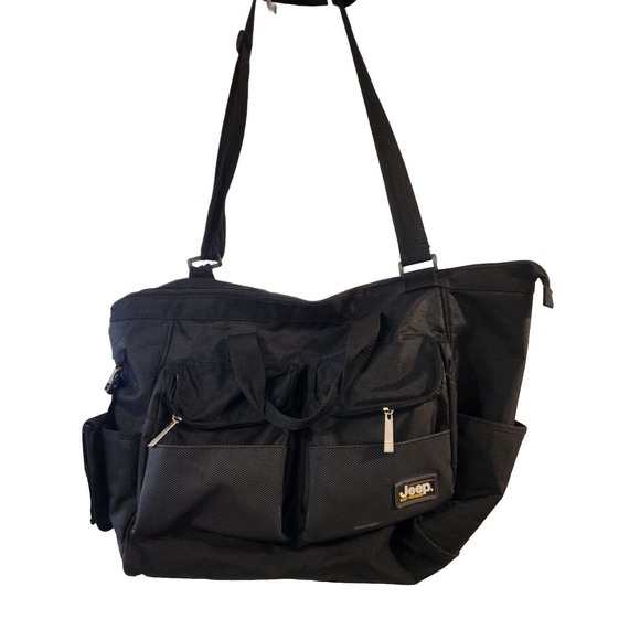 Jeep | Bags | Jeep Baby Traveler Diaper Bag Large Opening Functional ...
